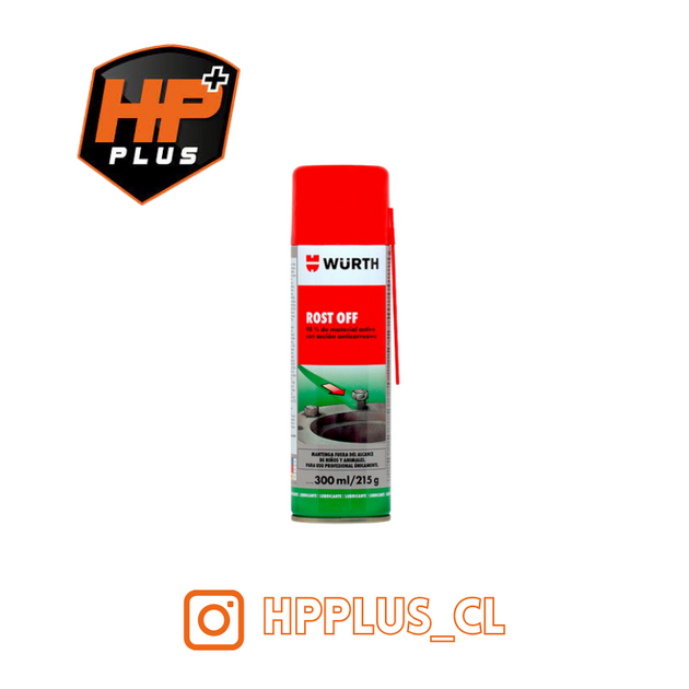 DESOXIDANTE ANTIOXIDANTE ROST OFF 300 ML WURTH – HP PLUS